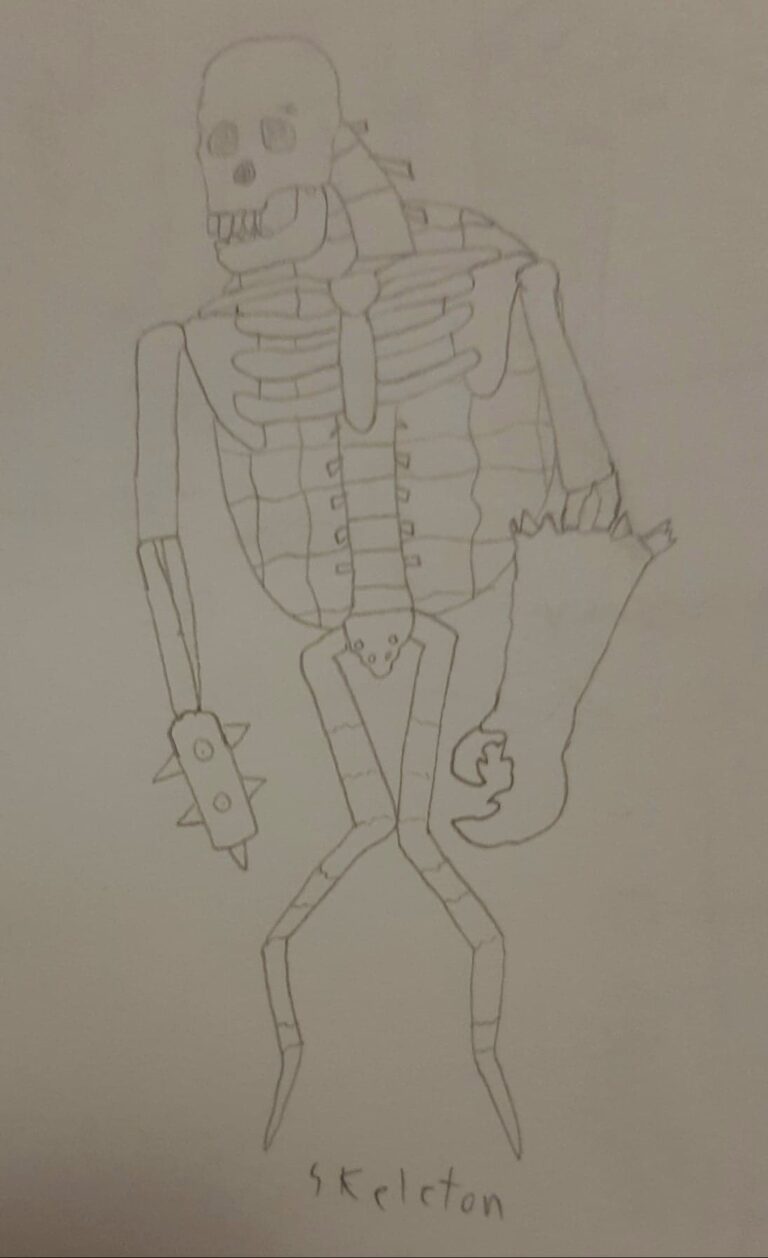 December 26- Skeleton | Monsters, Real and Fantastic