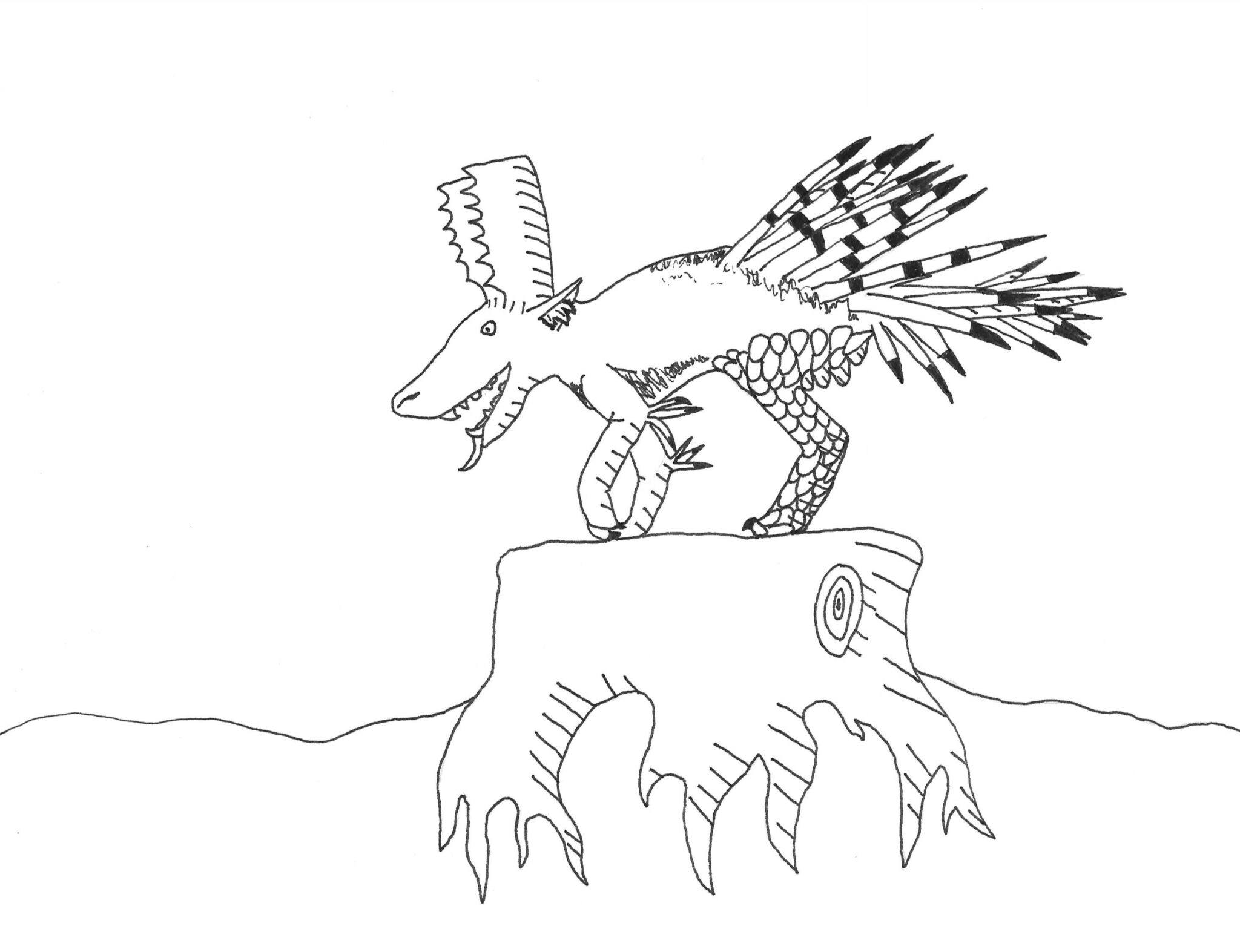 Calopus- The Sawhorns | Monsters, Real and Fantastic