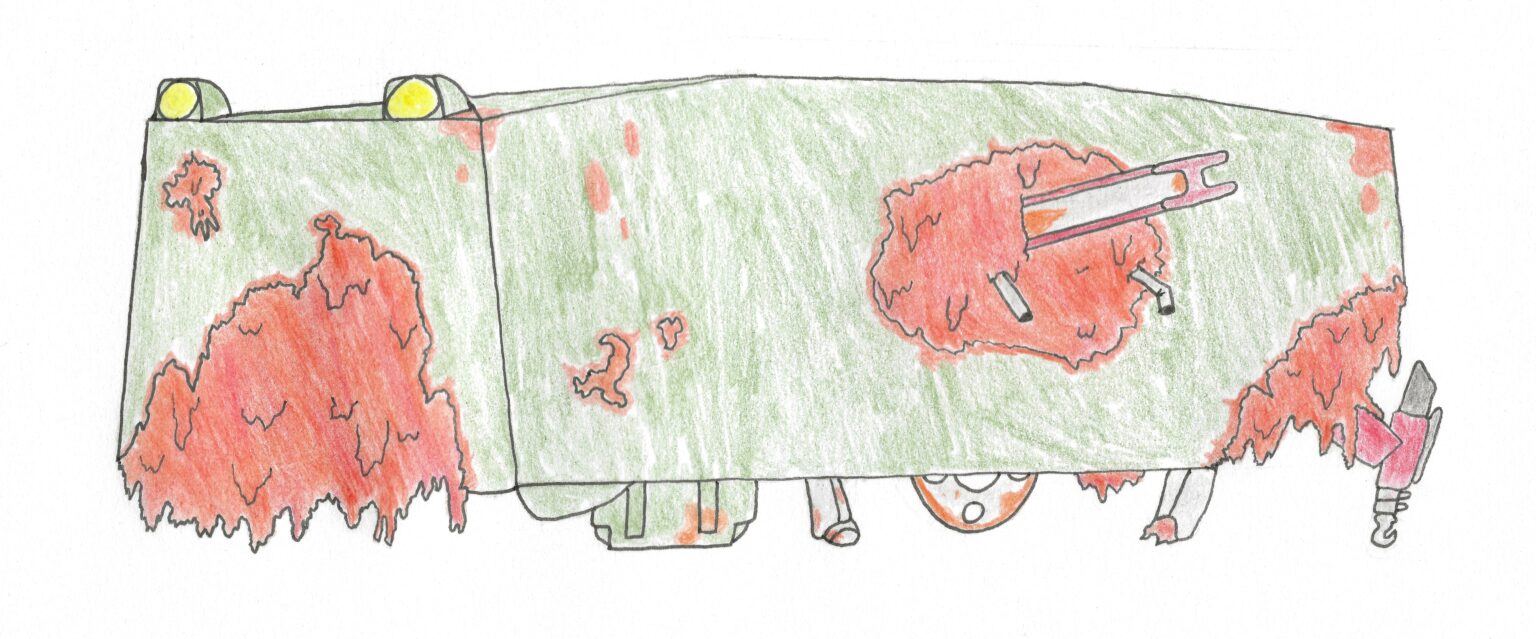 Bryoferra- Scrap Metal Scavenger | Monsters, Real and Fantastic